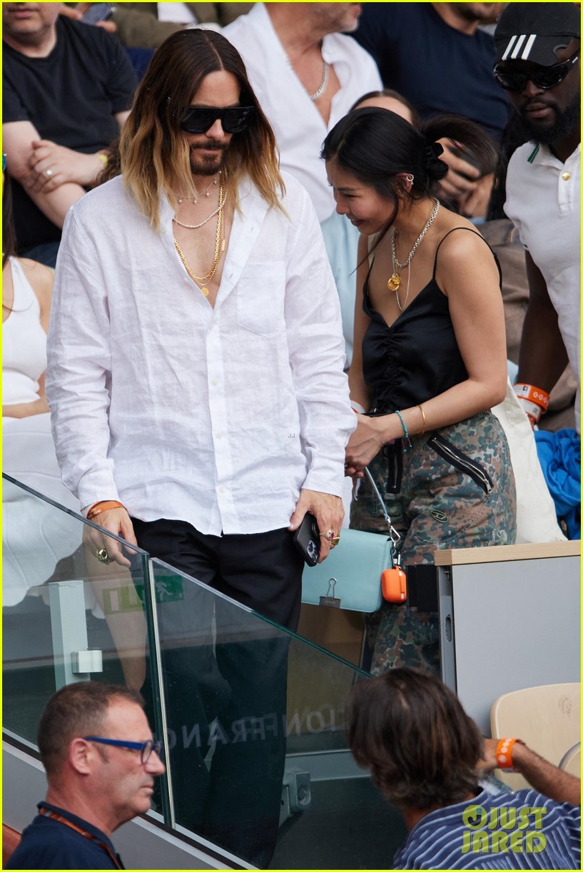 Jared Leto Attends French Open 2023 with a Friend in Paris: Photo ...