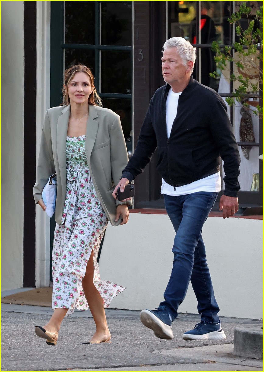 Katharine McPhee & David Foster Spotted on Date Night in Montecito After Performing at Heart ...