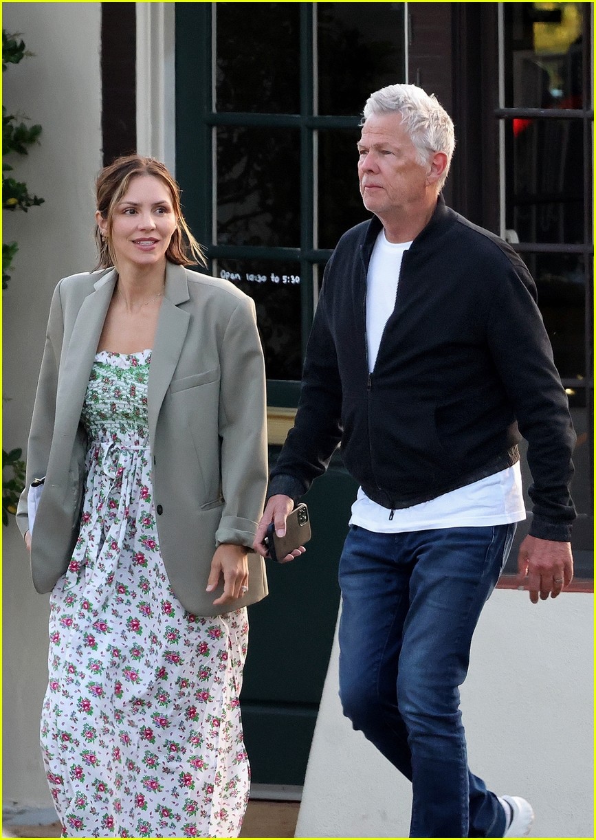 Katharine McPhee & David Foster Spotted on Date Night in Montecito After Performing at Heart ...