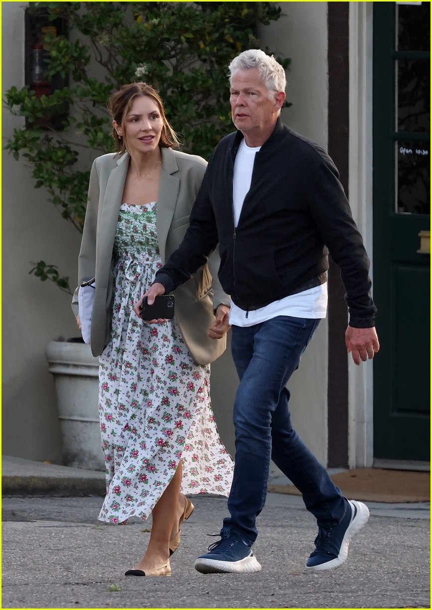 Katharine McPhee & David Foster Spotted on Date Night in Montecito After Performing at Heart ...