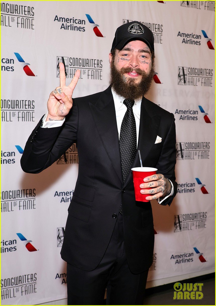 Photo: post malone suits up event 06 | Photo 4945942 | Just Jared ...