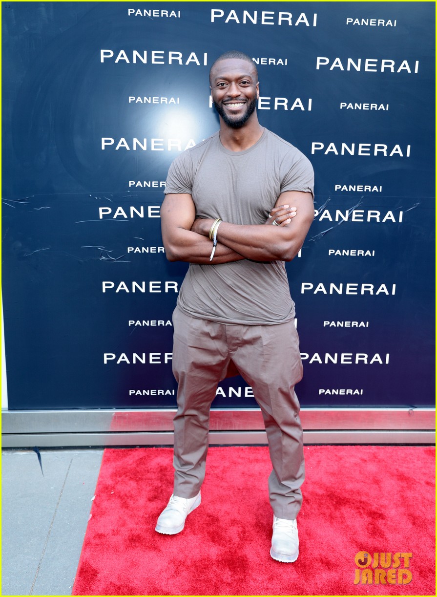 Chris Pratt & Aldis Hodge Help Panerai Open Their New NYC Boutique ...
