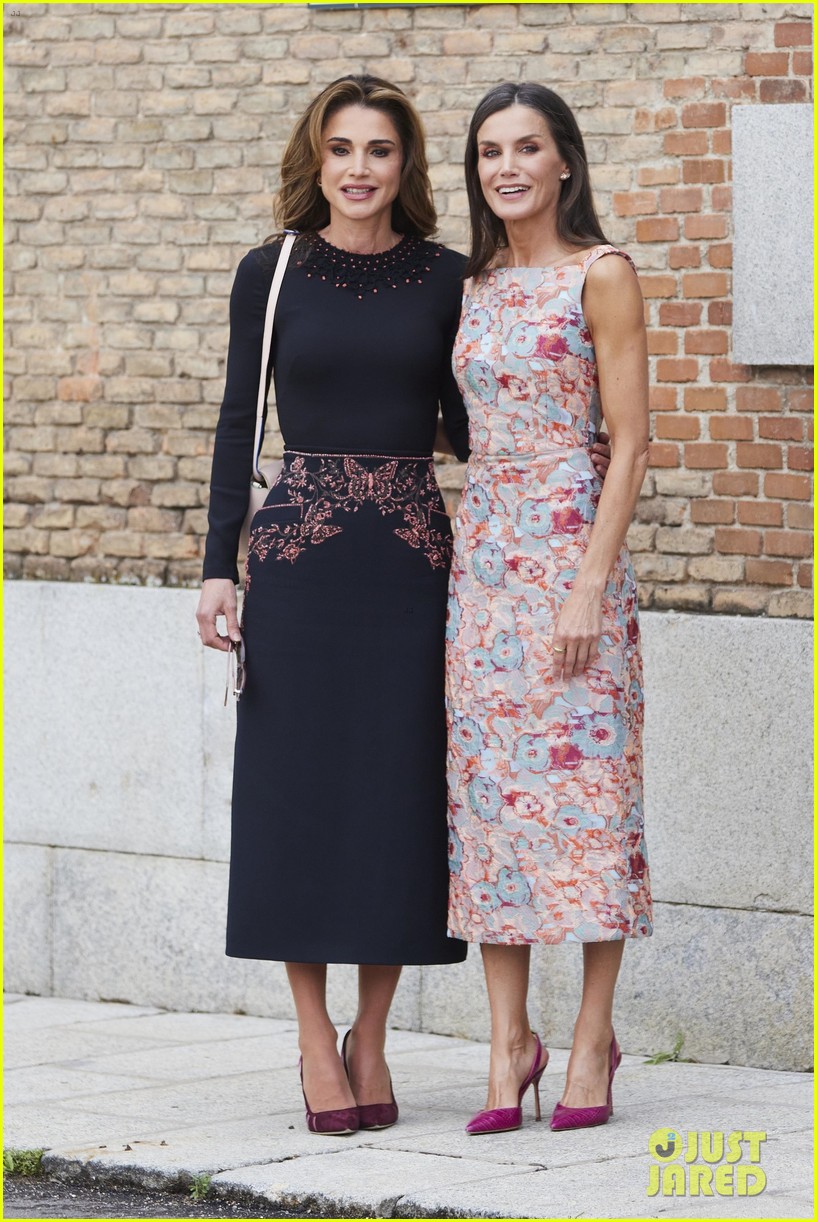 Jordan's Queen Rania & Spain's Queen Letizia Reunite For Heritage ...