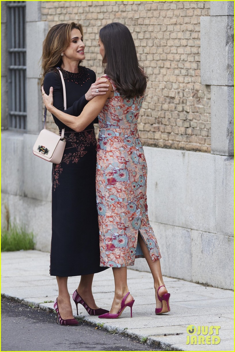 Jordan's Queen Rania & Spain's Queen Letizia Reunite For Heritage ...