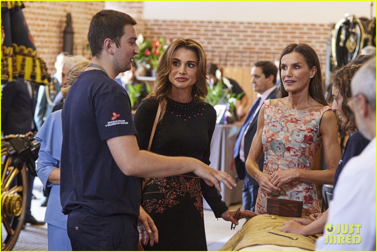 Jordan's Queen Rania & Spain's Queen Letizia Reunite For Heritage ...