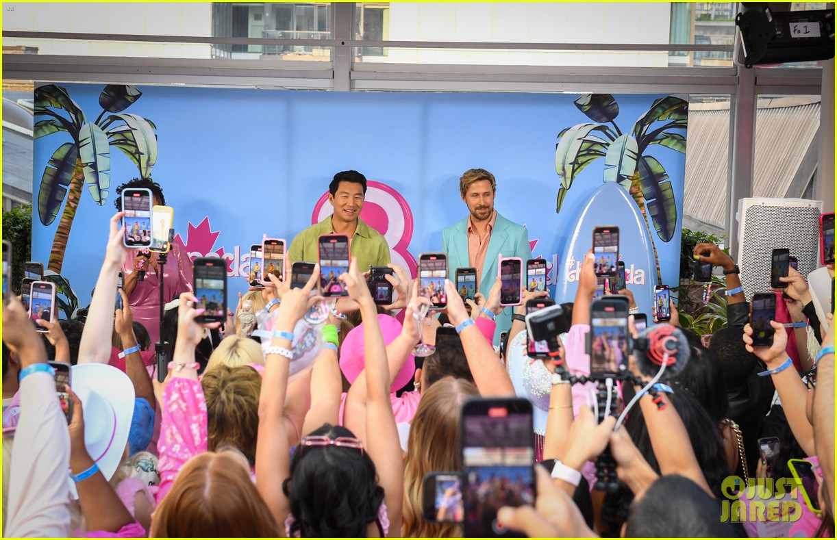 Ryan Gosling & Simu Liu Bring Their 'Kenergy' To Canada For 'Barbie ...