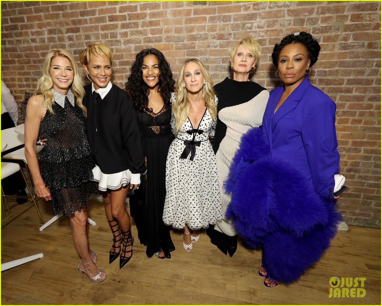 Sarah Jessica Parker, Cynthia Nixon, & Kristin Davis Celebrate 'Sex and the City' 25th ...