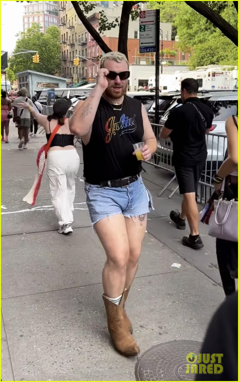 Sam Smith Spotted Kissing Partner Christian Cowan in New York City ...