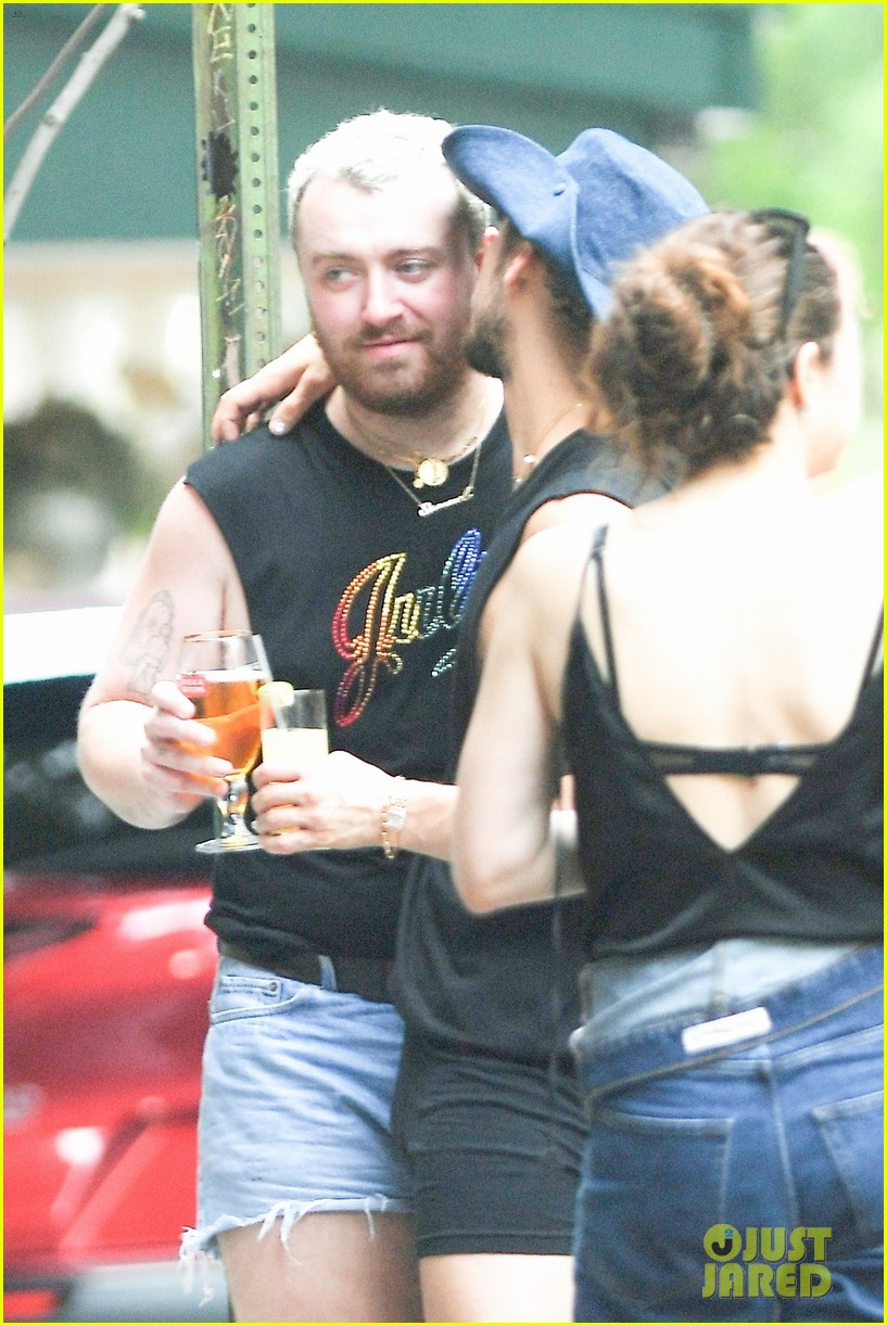 Sam Smith Spotted Kissing Partner Christian Cowan in New York City ...