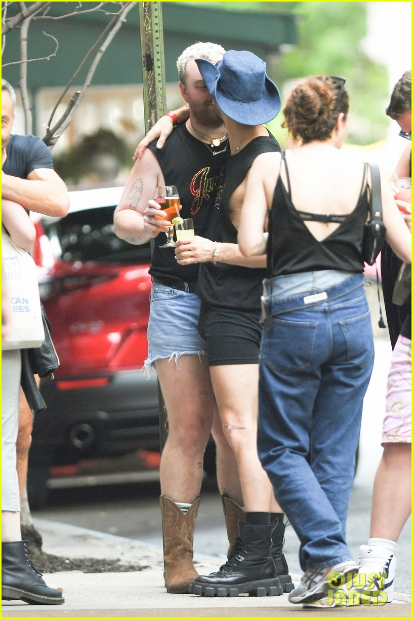 Sam Smith Spotted Kissing Partner Christian Cowan in New York City ...