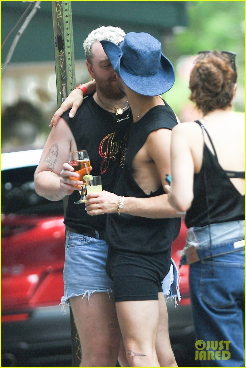 Sam Smith Spotted Kissing Partner Christian Cowan in New York City ...