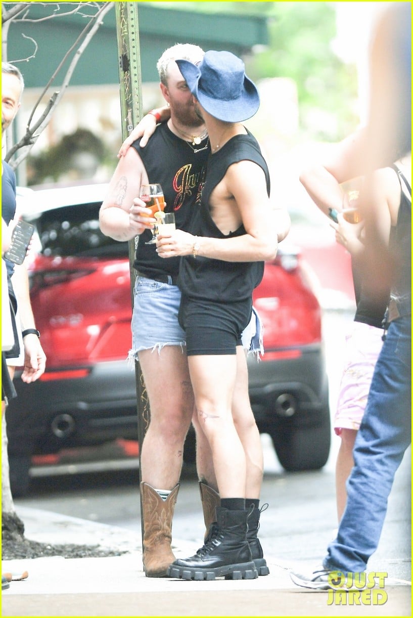 Sam Smith Spotted Kissing Partner Christian Cowan in New York City ...