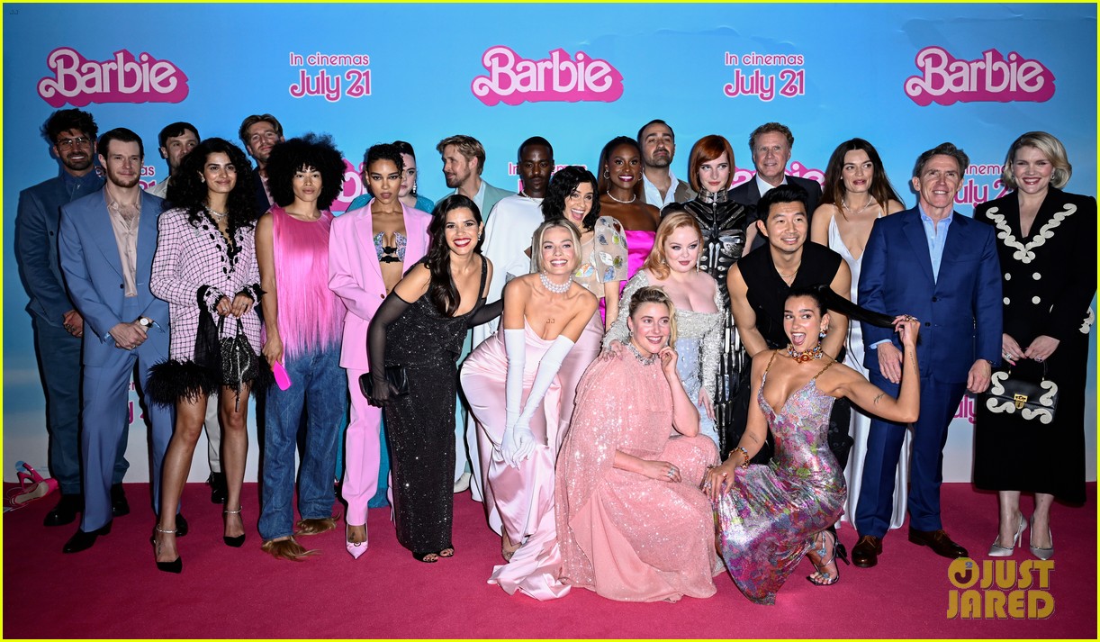 Photo: barbie london premiere cast 128 | Photo 4954652 | Just Jared ...