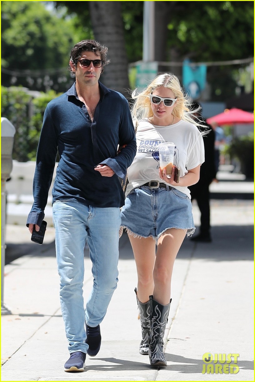Ashley Benson & Fiancé Brandon Davis Keep Close on Lunch Date in ...