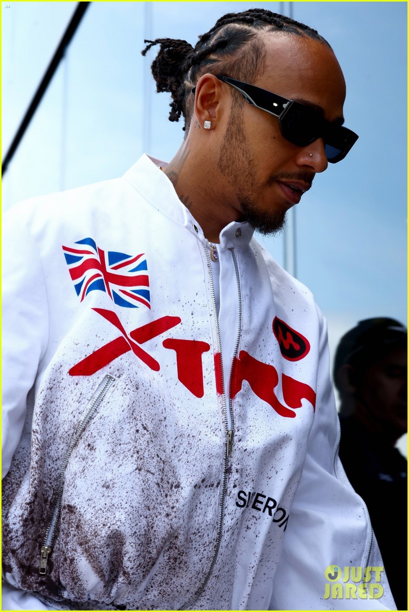 Brad Pitt & Lewis Hamilton Attend F1 Grand Prix of Great Britain, Star ...
