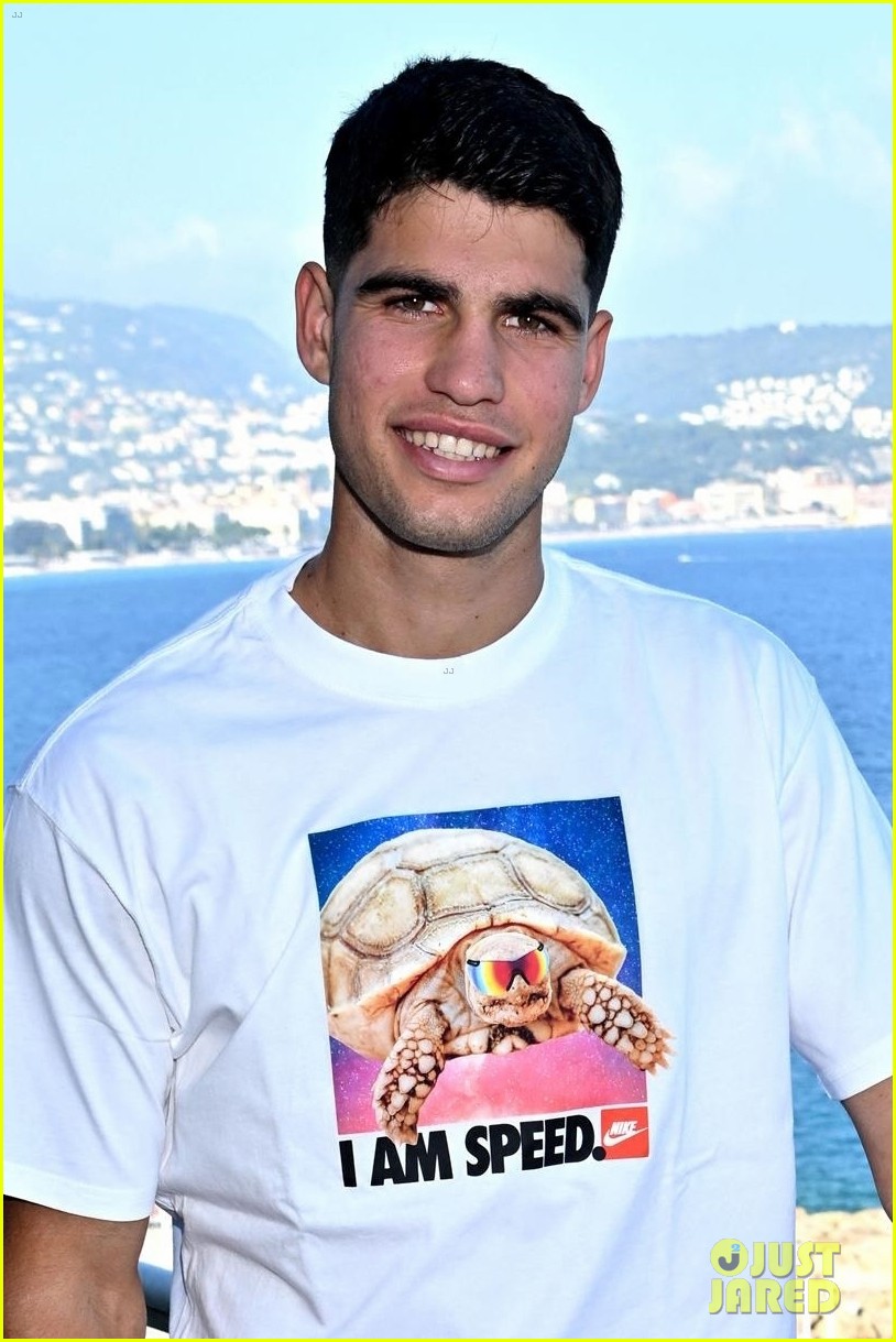Wimbledon Champion Carlos Alcaraz Arrives in Nice for the 2023 Hopman ...