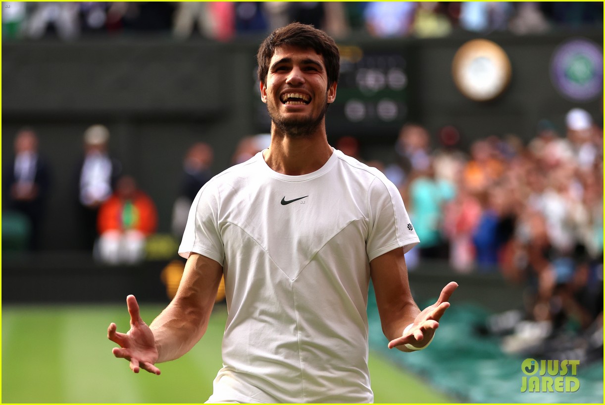 Carlos Alcaraz's Wimbledon Win Scores Him A Second Grand Slam: Photo ...