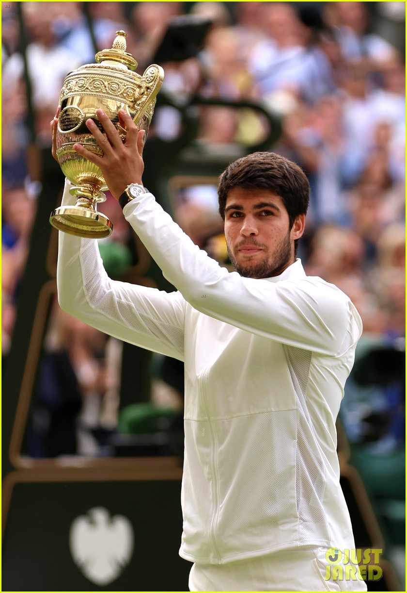 Carlos Alcaraz's Wimbledon Win Scores Him A Second Grand Slam: Photo 4955962 | Novak Djokovic ...
