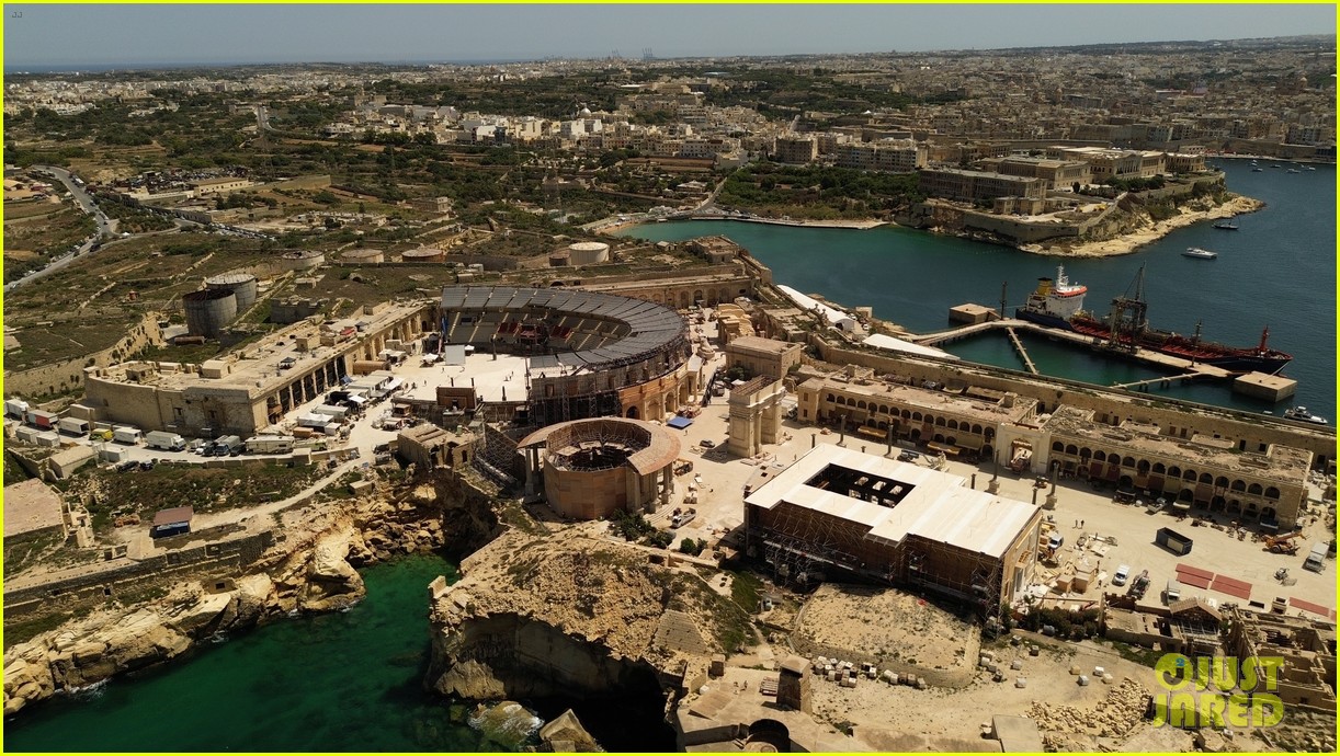 Photo: gladiator 2 set aerial photos 08 | Photo 4954065 | Just Jared ...