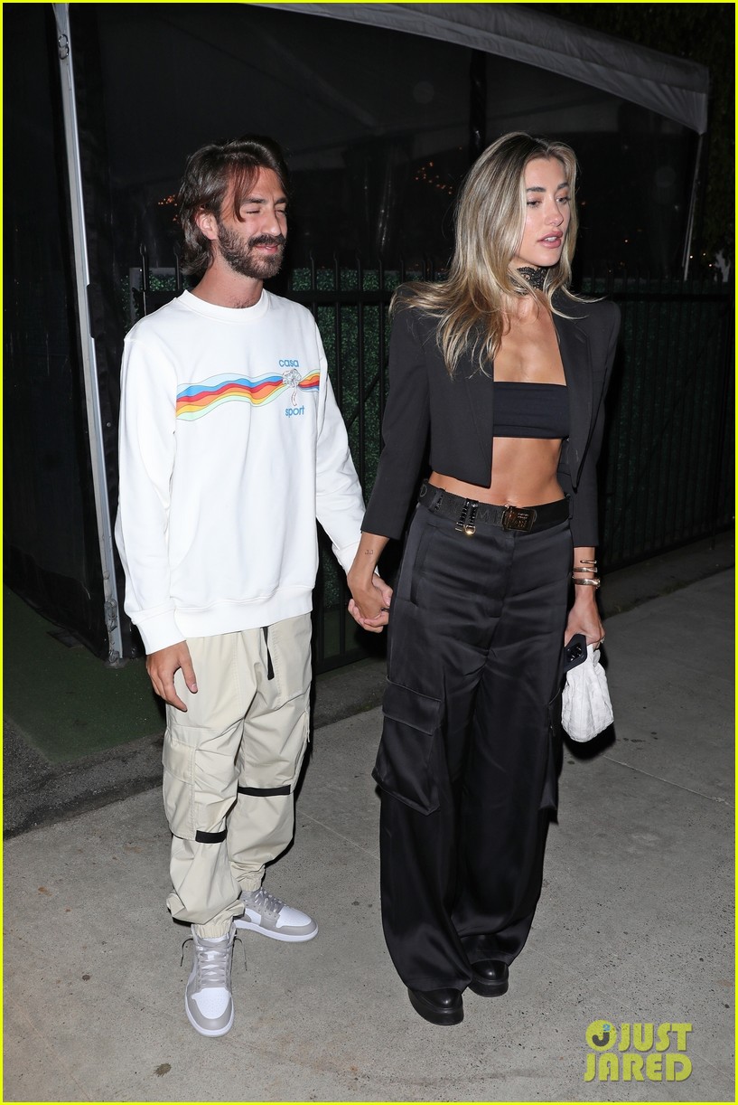 Jessica Serfaty Flashes Engagement Ring While Out With Fiance Leonardo ...