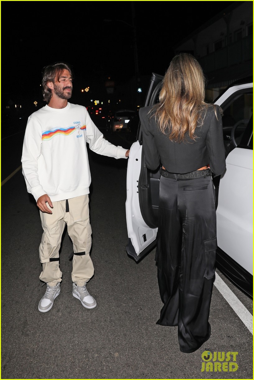 Jessica Serfaty Flashes Engagement Ring While Out With Fiance Leonardo ...