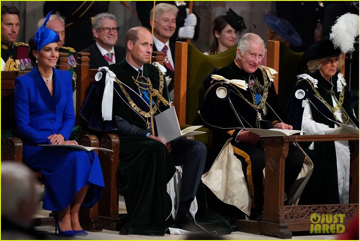 Kate Middleton & Prince William Share Intimate Moment During King Charles' Scottish Dedication ...