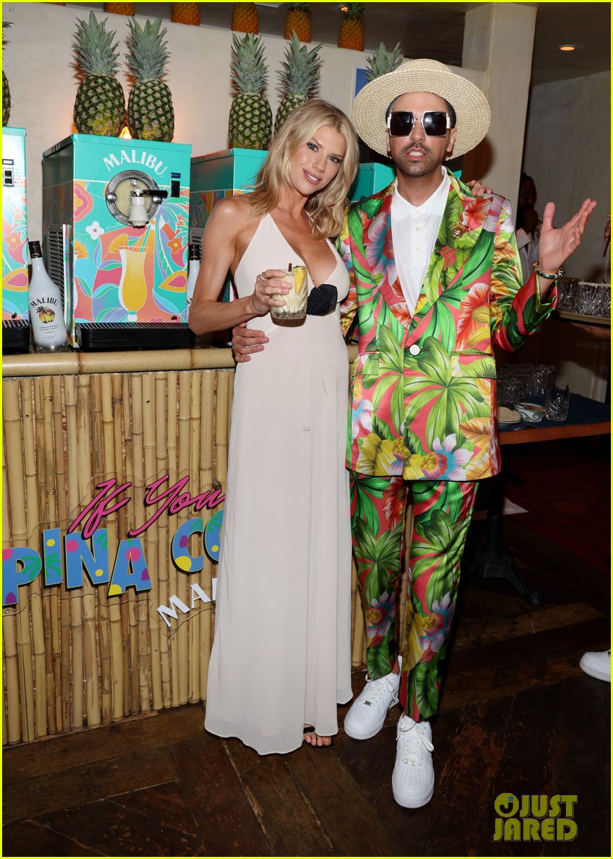 New Couple Katie Cassidy & Stephen Huszar Cozy Up at Malibu Rum's Pina ...