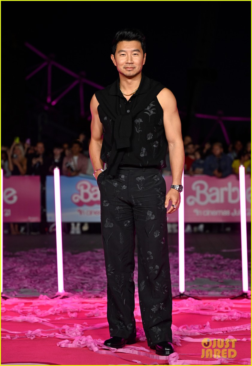 Margot Robbie Changes Into Red Minidress for 'Barbie' VIP Photocall ...