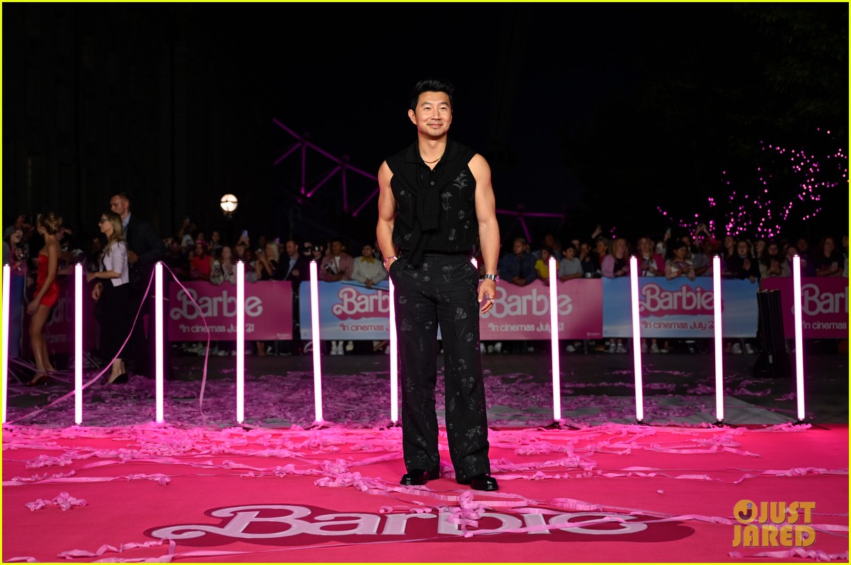 Margot Robbie Changes Into Red Minidress for 'Barbie' VIP Photocall ...