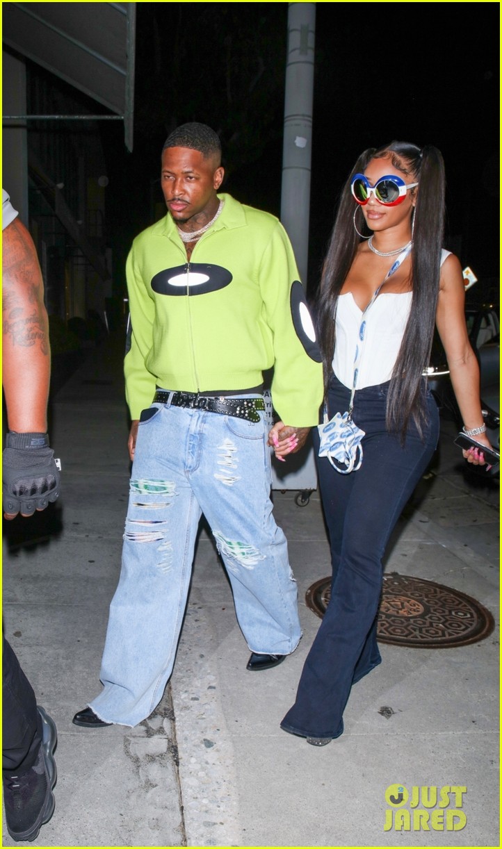 Saweetie & YG Hold Hands After Dinner Date Night Out in LA: Photo ...