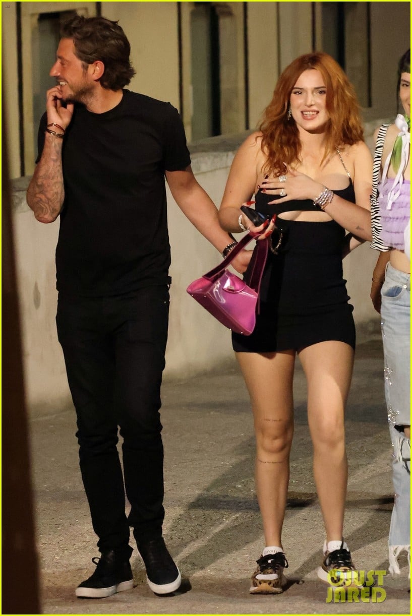 Bella Thorne & Fiance Mark Emms Step Out for the Night in Italy: Photo ...