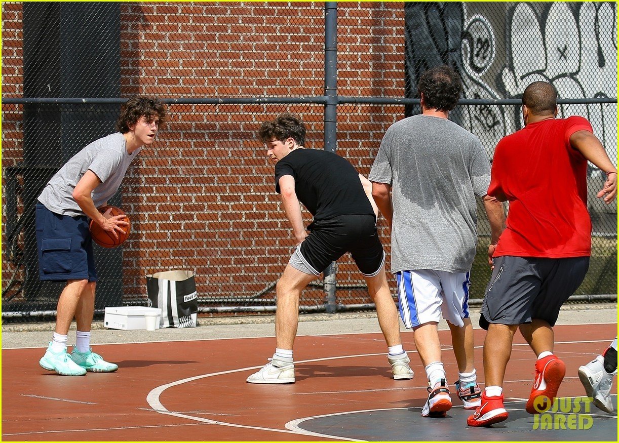 One Direction Playing Basketball