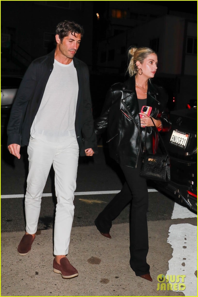 Ashley Benson & Fiancé Brandon Davis Step Out on Date Night in Santa ...