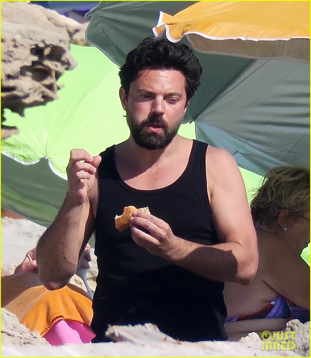 Dominic Cooper & Gemma Chan Share a Kiss While on Vacation in Spain ...