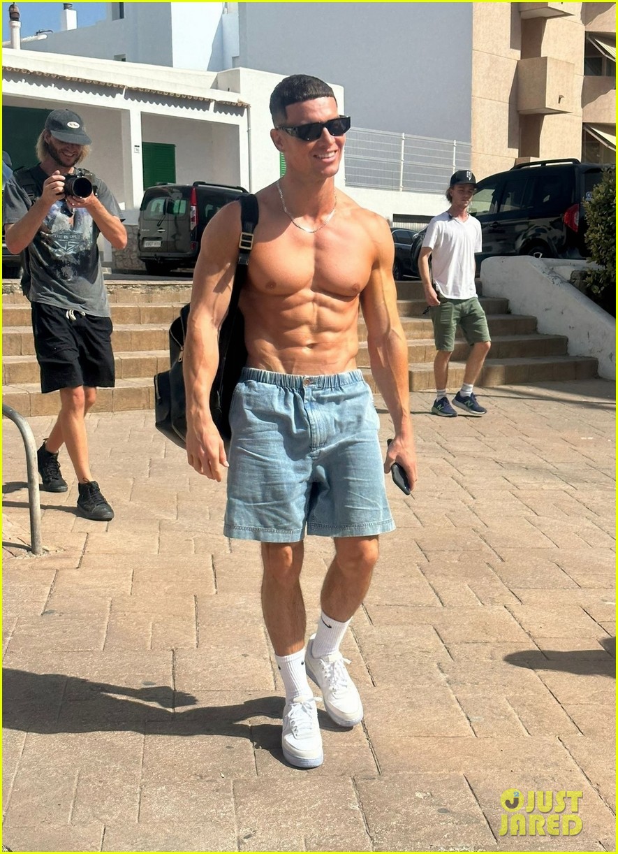 DJ Joel Corry Bares Ripped Six-Pack Abs While Going Shirtless in Ibiza ...