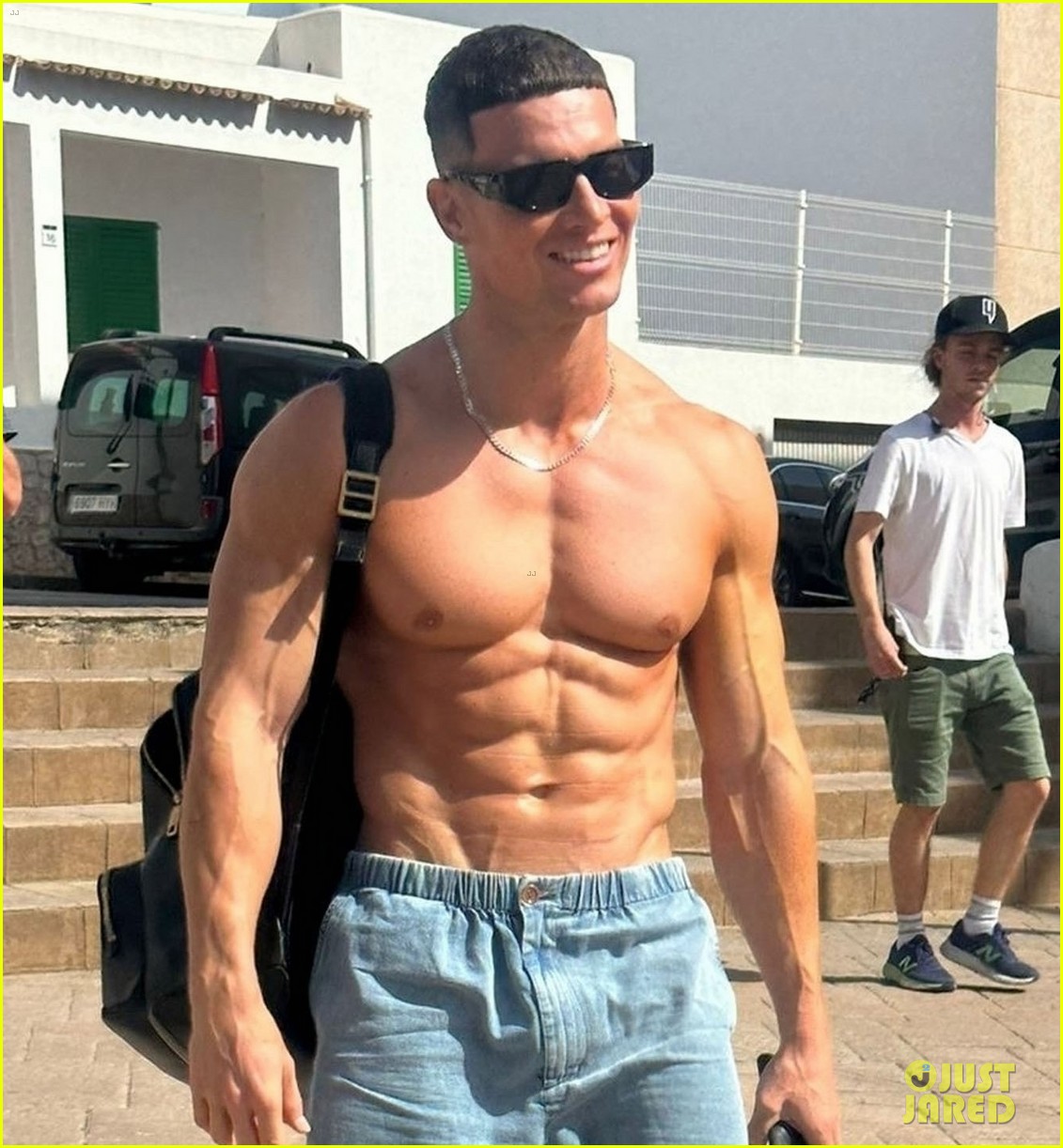 DJ Joel Corry Bares Ripped Six-Pack Abs While Going Shirtless in Ibiza ...