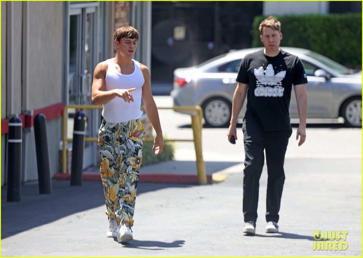 Tom Daley & Husband Dustin Lance Black Spend the Afternoon Running ...