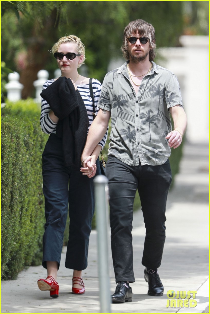 Julia Garner & Husband Mark Foster Hold Hands on Lunch Date in WeHo ...
