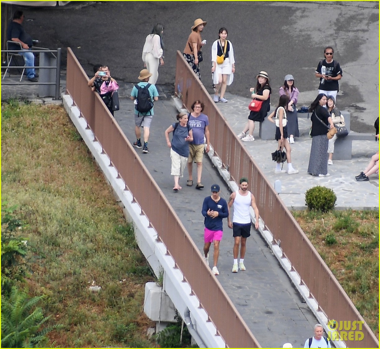 Harry Styles Spotted Jogging Around Italy with His Personal Trainer in ...