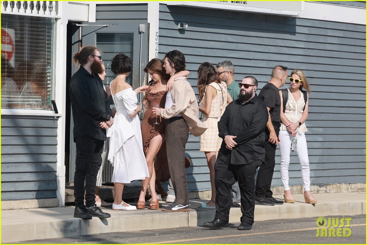 Rainey Qualley Hugs & Kisses Actor & Musician Kane Ritchotte at Sister ...