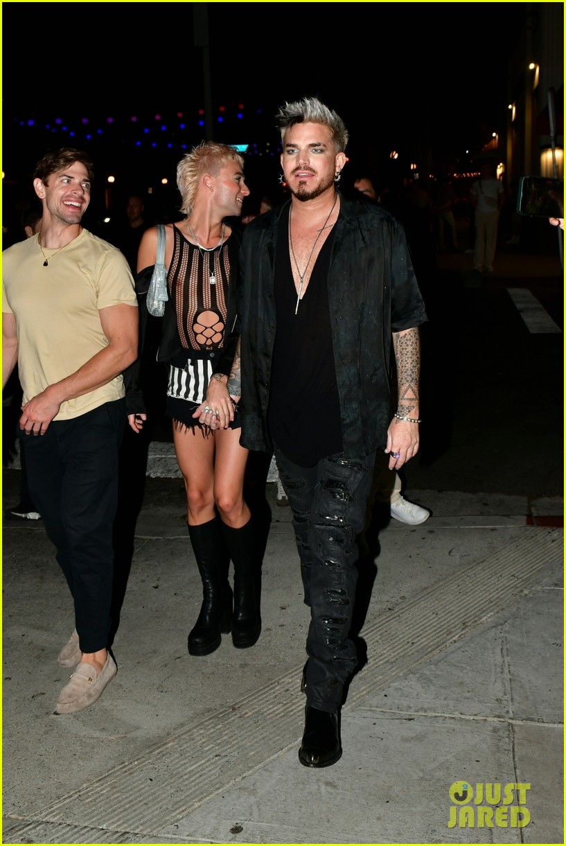Adam Lambert With Boyfriend