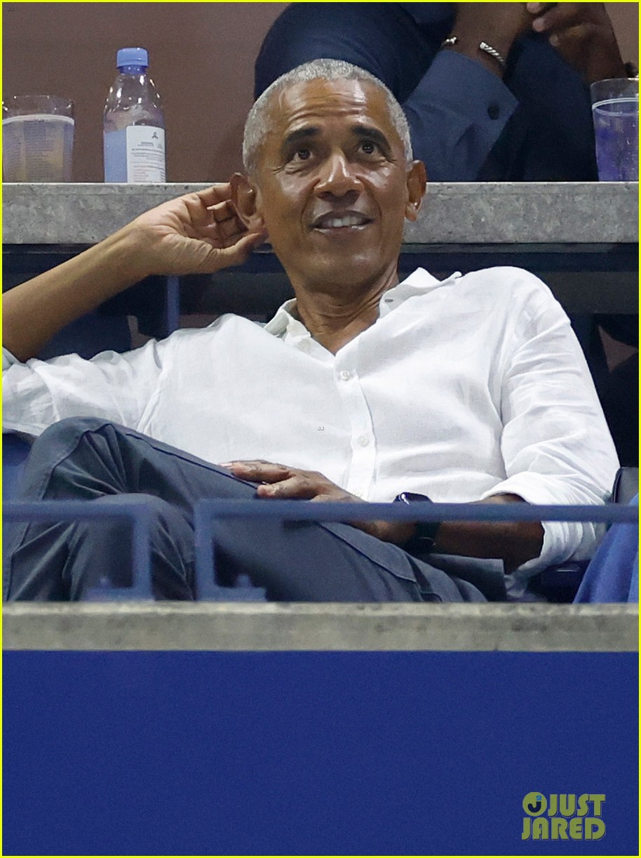 Barack & Michelle Obama Attend U.S. Open 2023 Match Between Coco Gauff ...