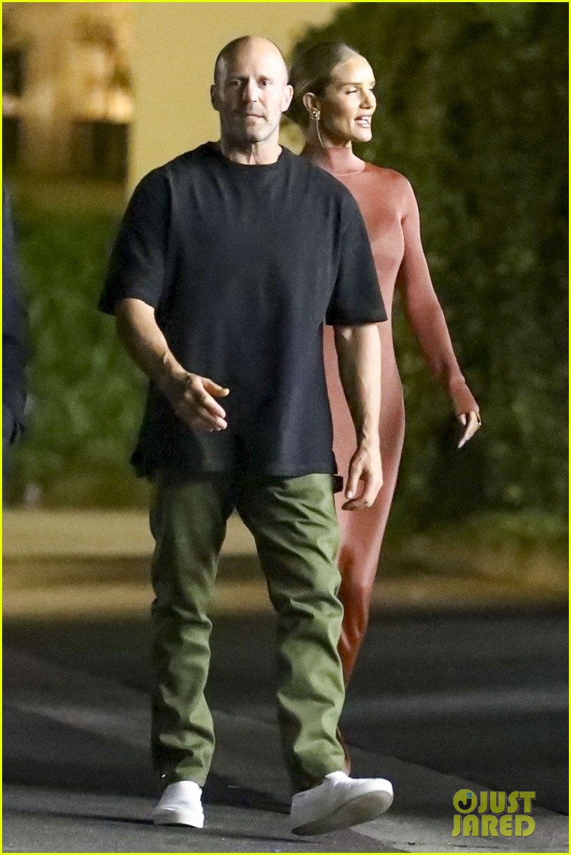 Jason Statham & Longtime Love Rosie Huntington-Whiteley Spotted on Rare ...