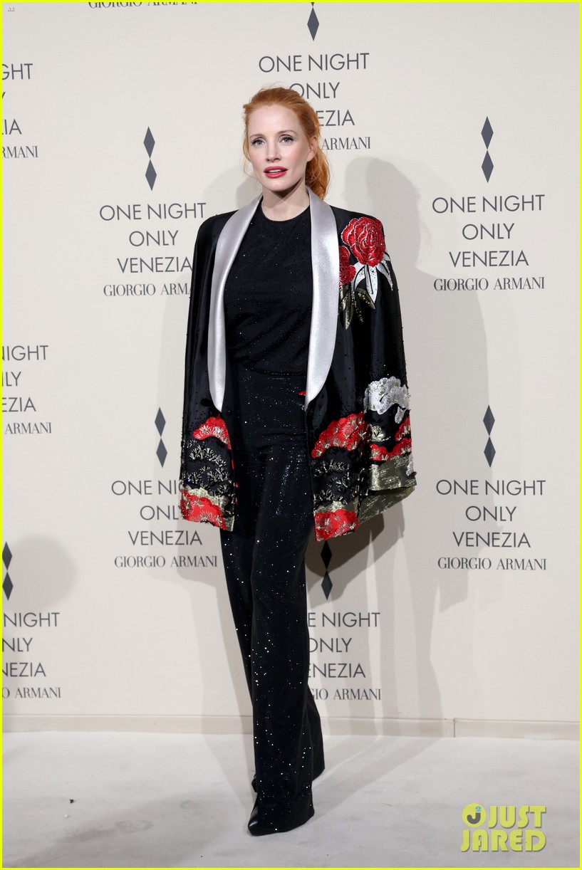 Jessica Chastain, Kerry Washington, & More Stars Step Out for Armani's ...