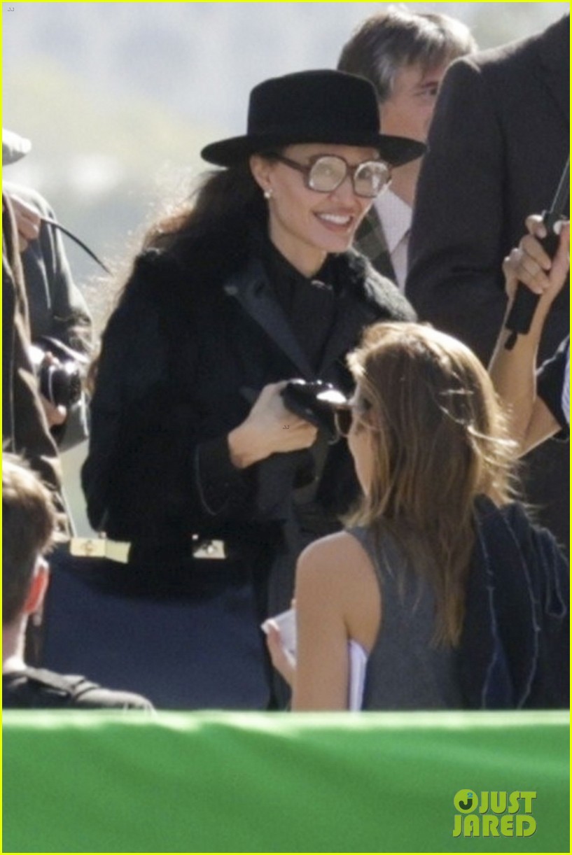 Photo: angelina jolie on maria set 97 | Photo 4976334 | Just Jared ...