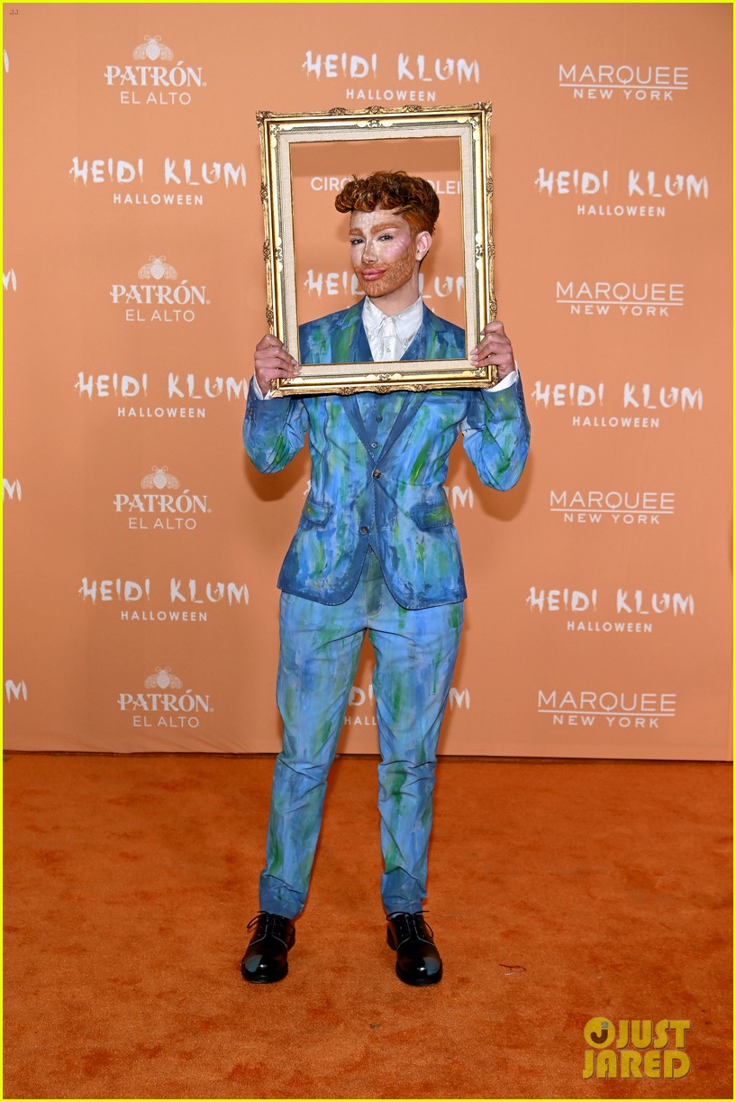 Chris Olsen & BF Patrick Johnson Make Red Carpet Debut at Heidi Klum's ...