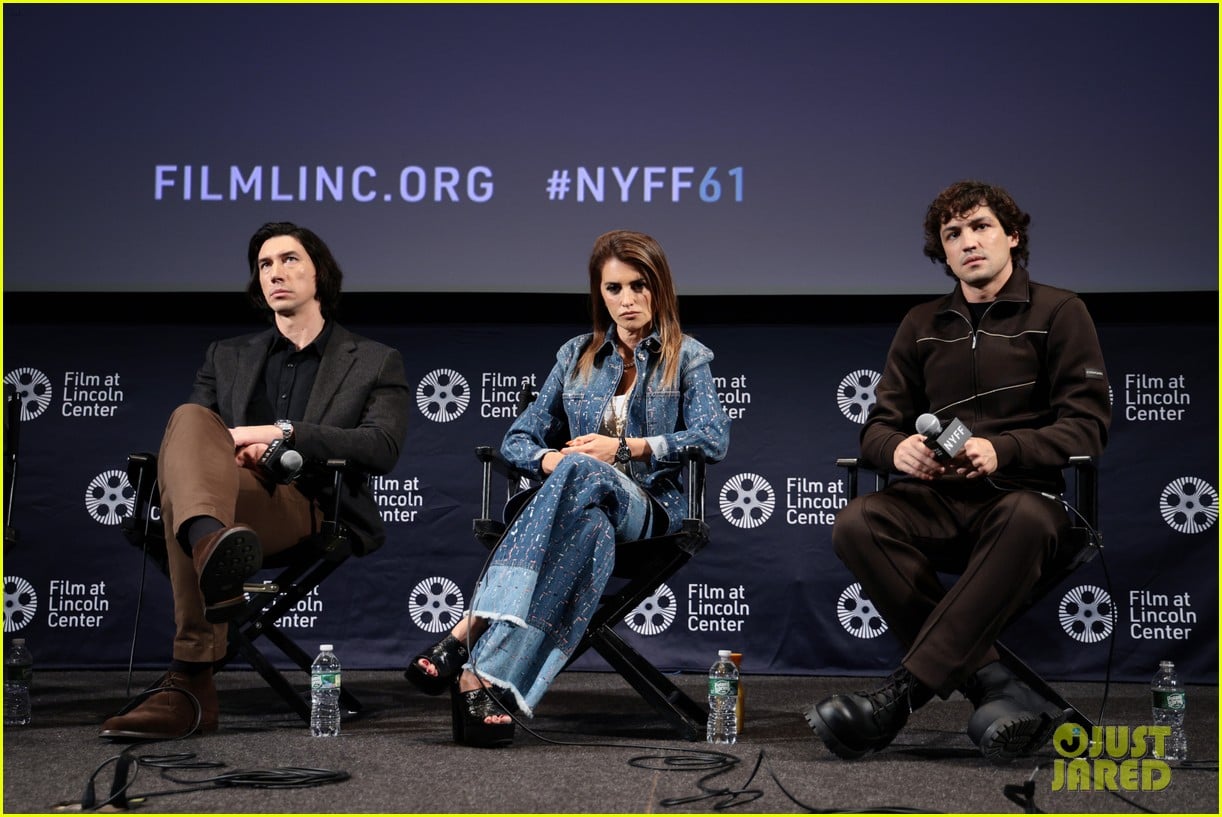 Adam Driver Joins Penelope Cruz & Shailene Woodley at NYFF 2023 ...