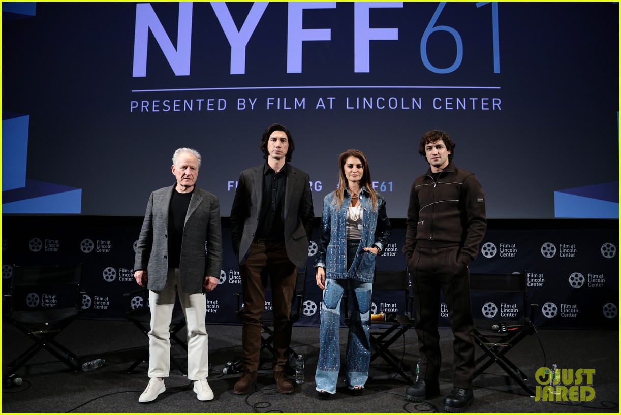 Adam Driver Joins Penelope Cruz & Shailene Woodley at NYFF 2023 ...