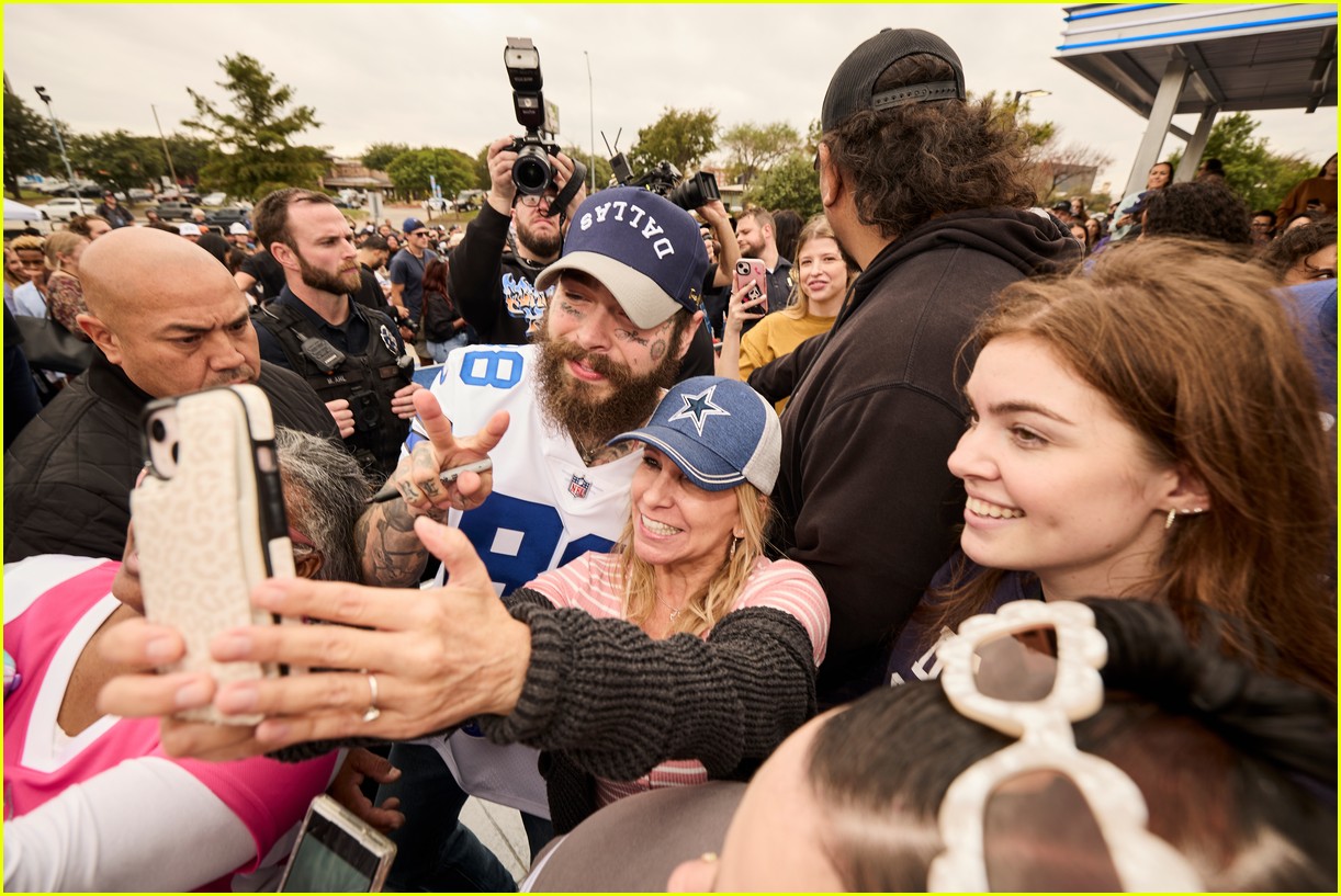 Post Malone Teams Up with Dallas Cowboys to Open a Special Raising Cane ...