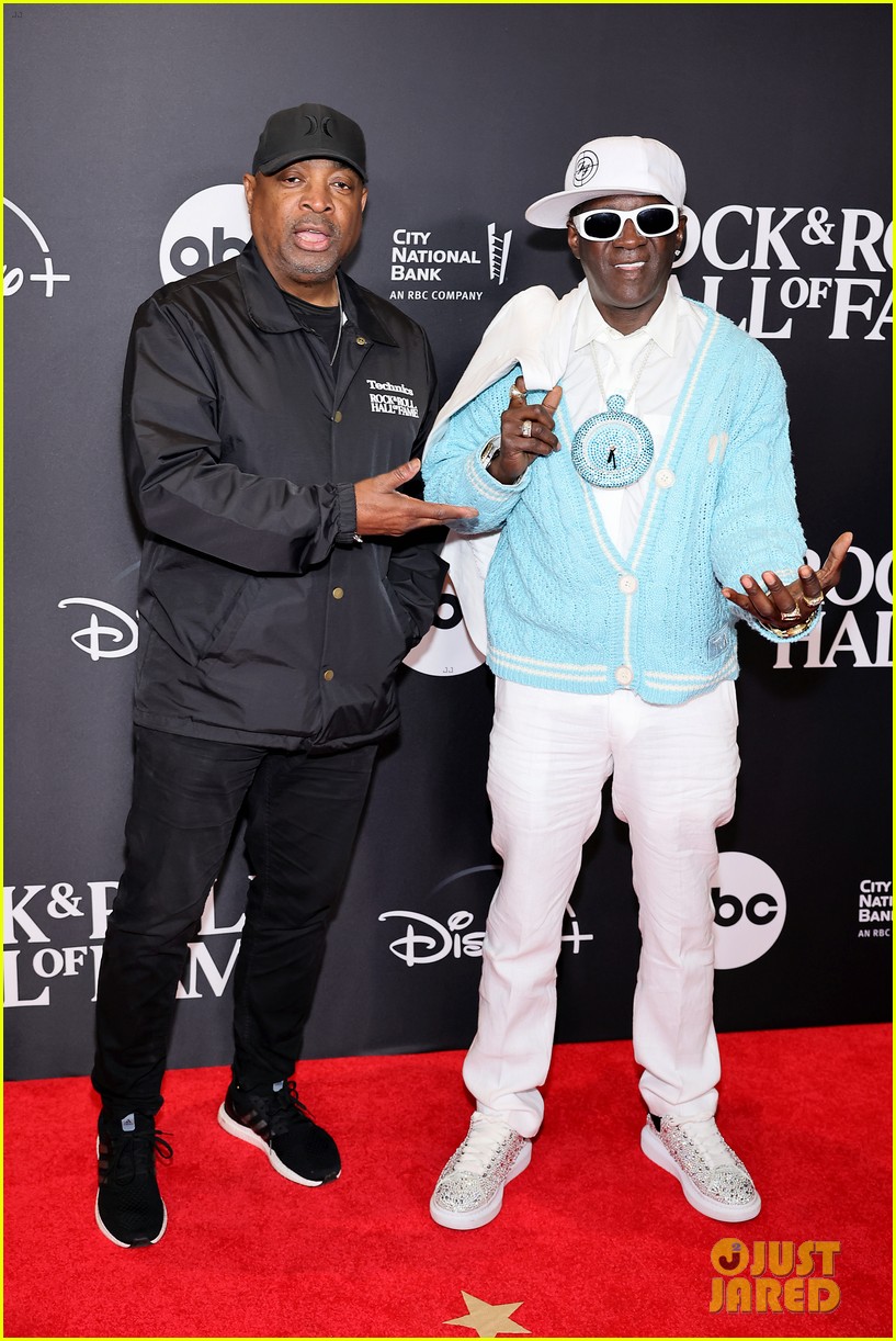 Flavor Flav Reps Taylor Swift Merch at the Rock & Roll Hall of Fame ...